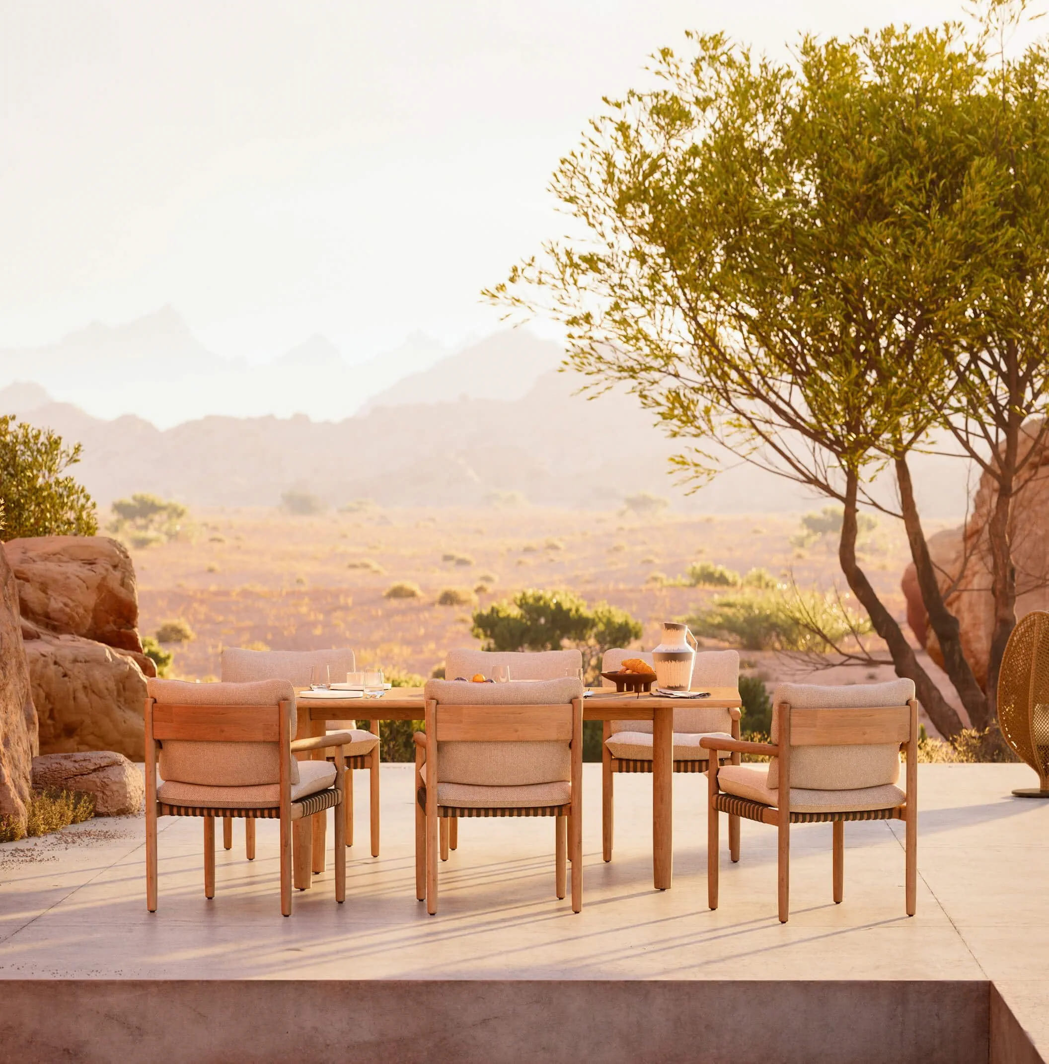 Dedon outdoor meubelen bij Bourbon-Sleeckx